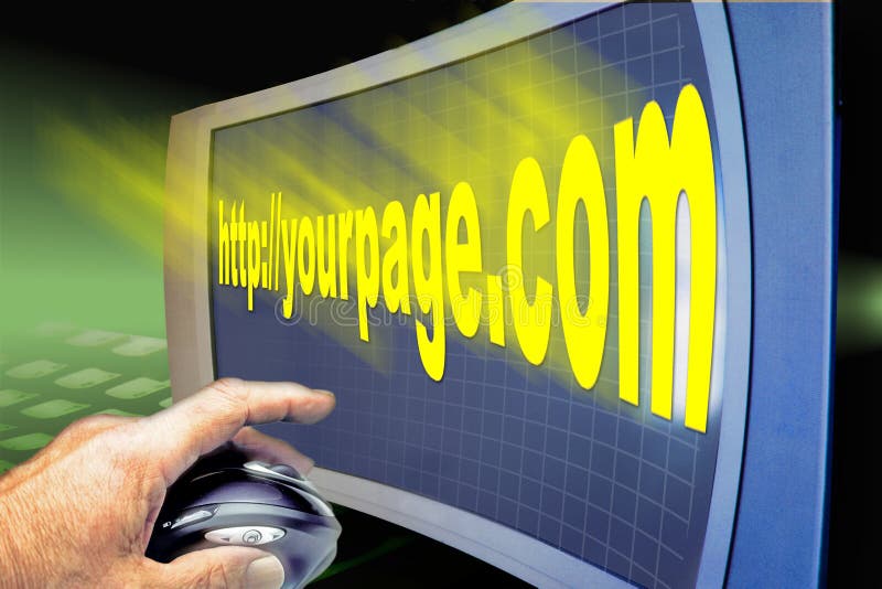 Www Web Internet Http Screen Stock Photo - Image of computer, screen ...