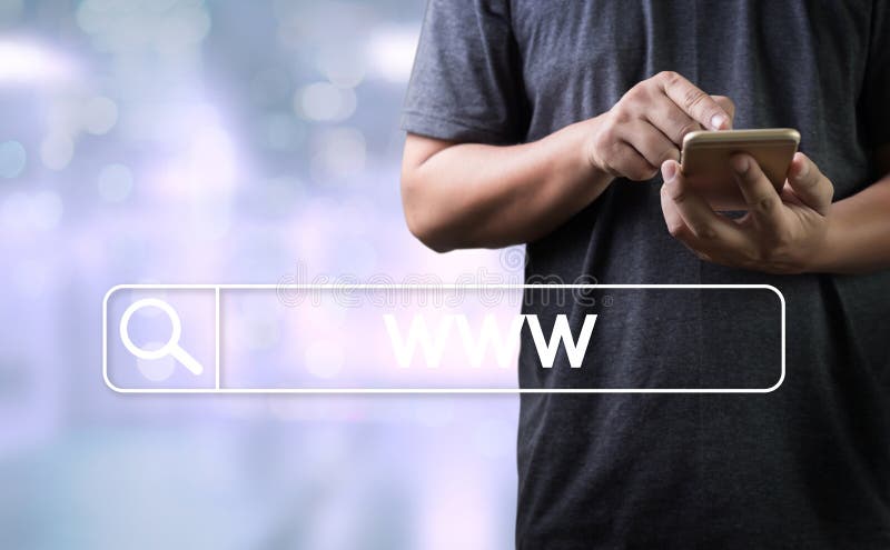 WWW Website Online Internet Web Page Computer Browser Connection Stock ...