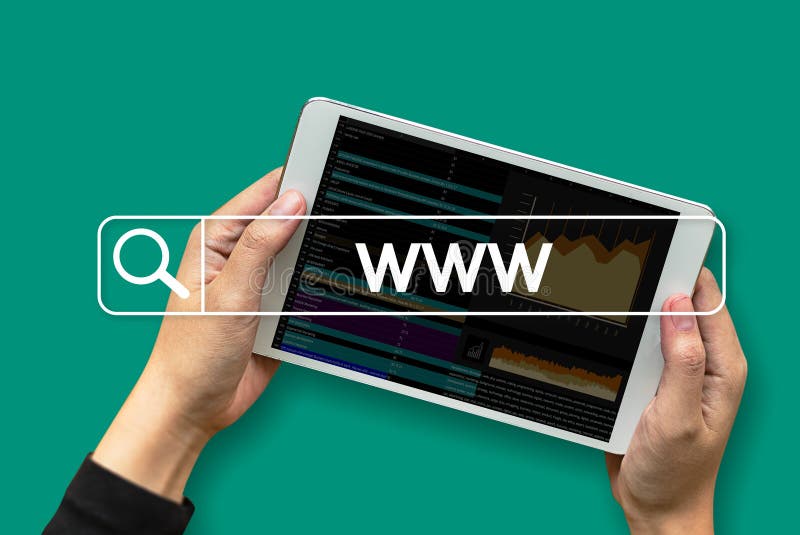 WWW Website Online Internet Web Page Computer Browser Connection Stock ...