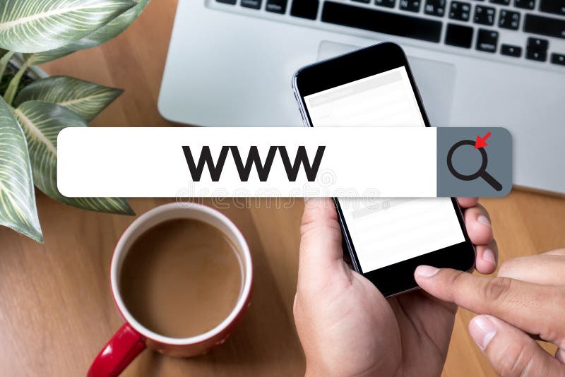 WWW Website Online Internet Web Page Computer Browser Connection Stock ...