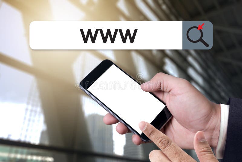 WWW Website Online Internet Web Page Computer Browser Connection Stock ...