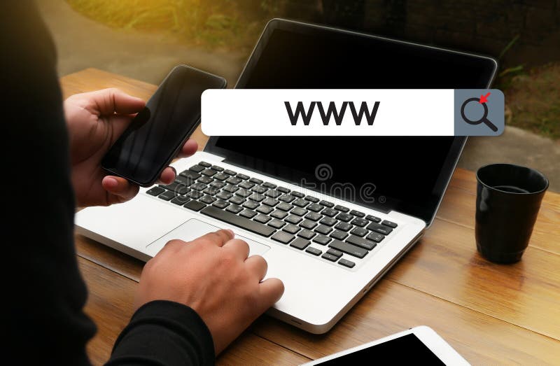 WWW Website Online Internet Web Page Computer Browser Connection Stock ...