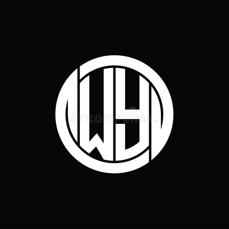 WY Logo Monogram Shield Inside Circle Shape Vector Images Design ...