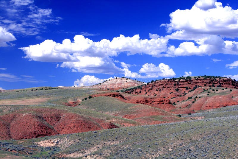 Wyoming Landscape stock photo. Image of desolate, rural - 20815852