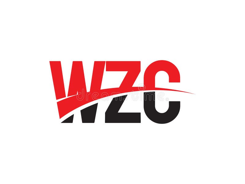 WZC Letter Initial Logo Design Vector Illustration Stock Vector ...