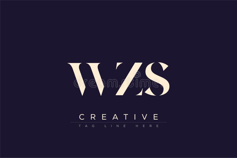 Wzs Letter Design Stock Illustrations – 19 Wzs Letter Design Stock ...