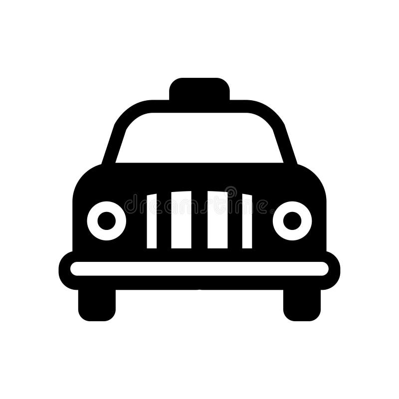 Police Patrol Car with Strobo or Sirine Lamp Symbol. Stock Vector ...