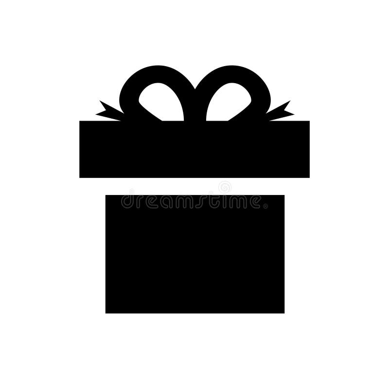 Gift Box Symbol. Reward or Appreciation Symbol Stock Vector ...