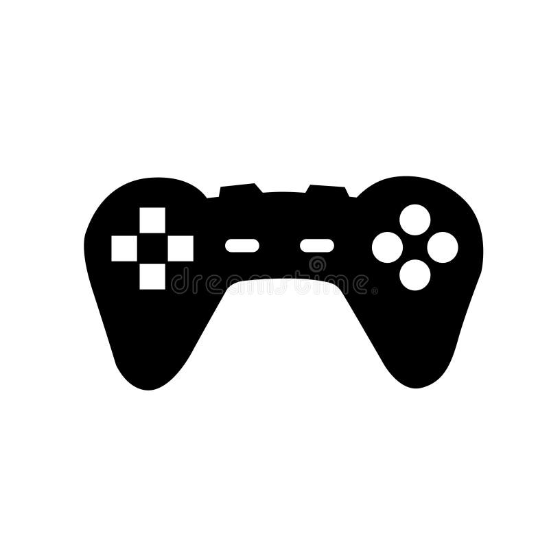 Game Controller Icon Design. PS Stick Symbol Stock Vector ...