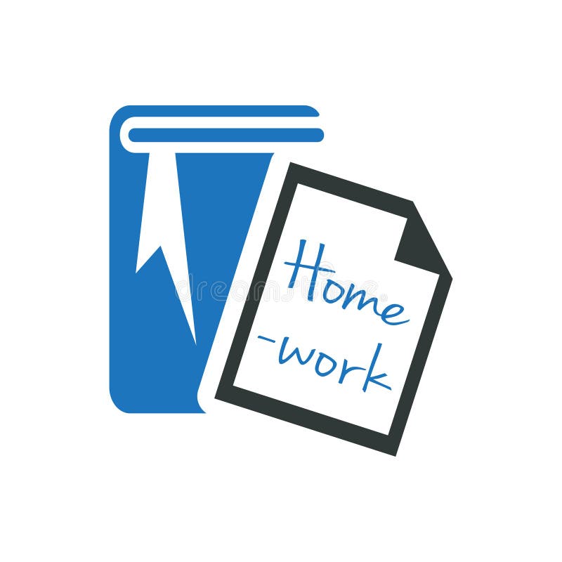 Homework stock vector. Illustration of concentrate, home - 12296939