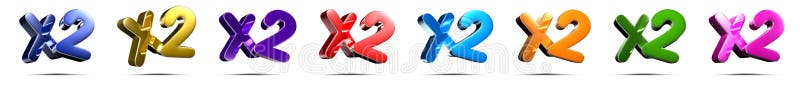 X2 Stock Illustrations – 162 X2 Stock Illustrations, Vectors & Clipart ...