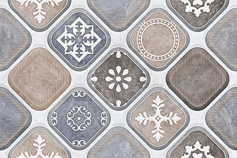 Seamless Background for Ceramic Wall Tiles Design Stock Photo - Image ...