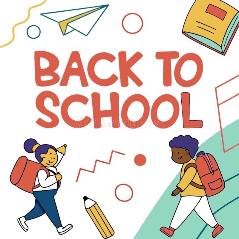 "Creative Back To School Vector Illustration Designs for the New ...
