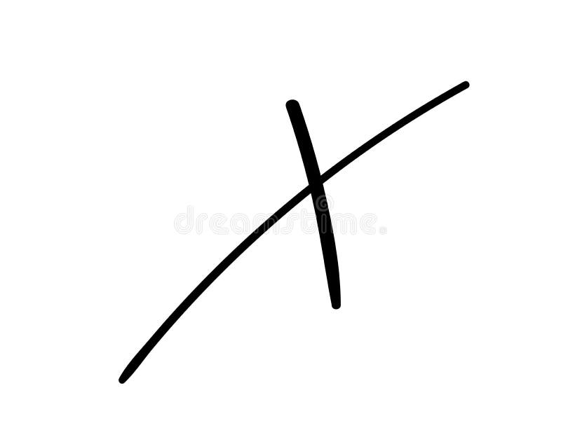 Paint Stroke Cross Stock Illustrations – 5,268 Paint Stroke Cross Stock ...