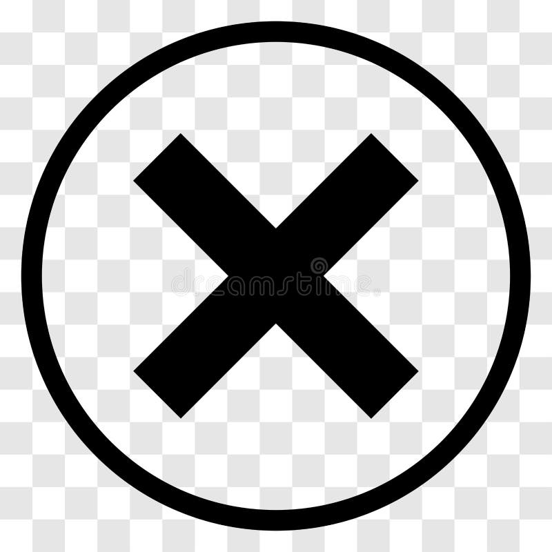 X-cross Rounded Icon - Vector Iconic Design Stock Vector - Illustration ... X-cross Rounded Icon - Vector Iconic Design Stock Vector - Illustration ...