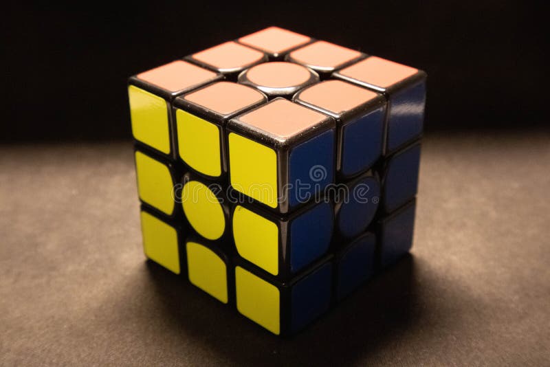 3x3 cube editorial stock photo. Image of black, lanlan - 166241078