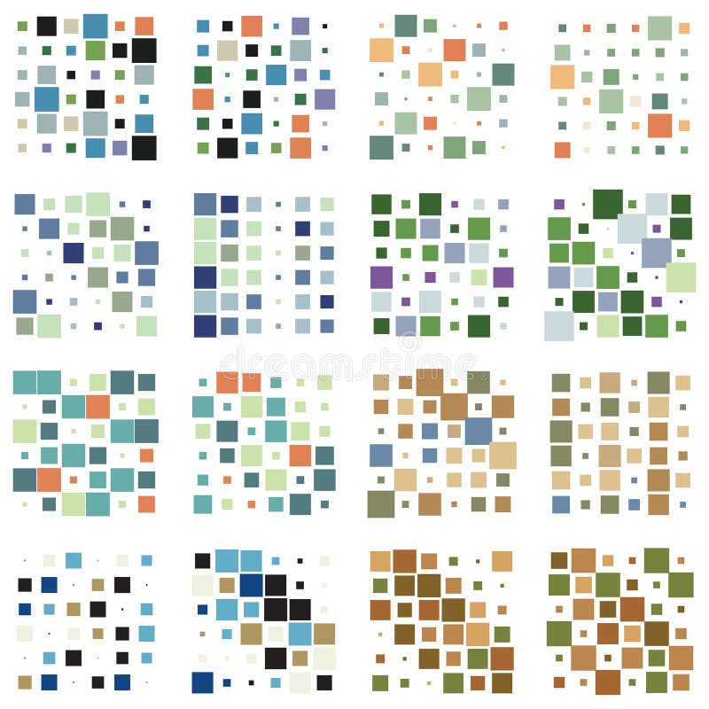 6x6 Cube, Square Geometric Arrangement. Square Illustration Stock ...