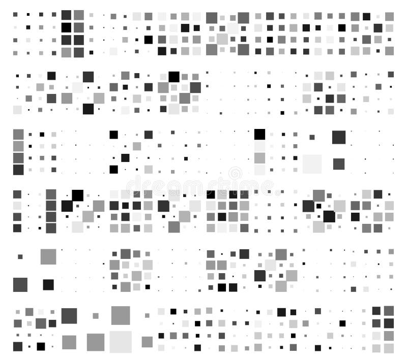 4x4 Cube, Square Geometric Arrangement. Square Illustration Stock ...