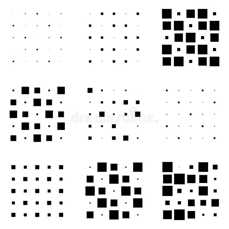 5x5 Cube, Square Geometric Arrangement. Square Illustration Stock ...