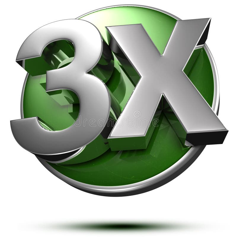 3d 3x Stock Illustrations – 15 3d 3x Stock Illustrations, Vectors ...