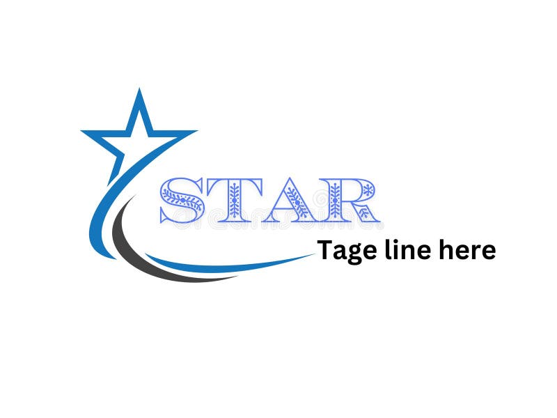 "Elegant Star Logo, Symbolizing Excellence and Aspiration, Perfect for ...