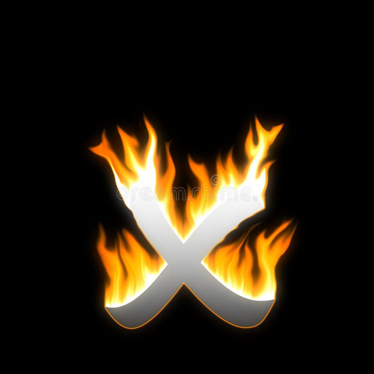 Fire Alphabet X Stock Illustrations – 221 Fire Alphabet X Stock ...