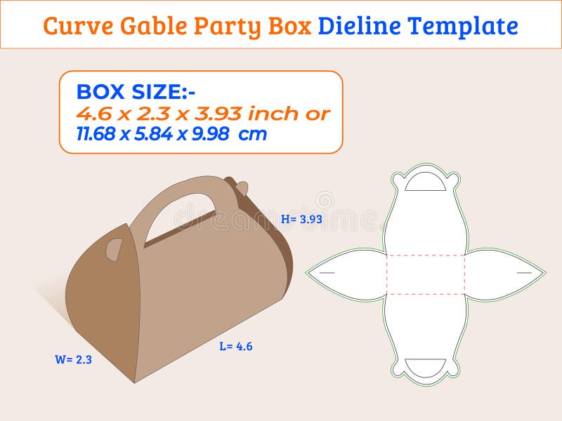 Inch Curve Gable Box Stock Illustrations – 3 Inch Curve Gable Box Stock ...