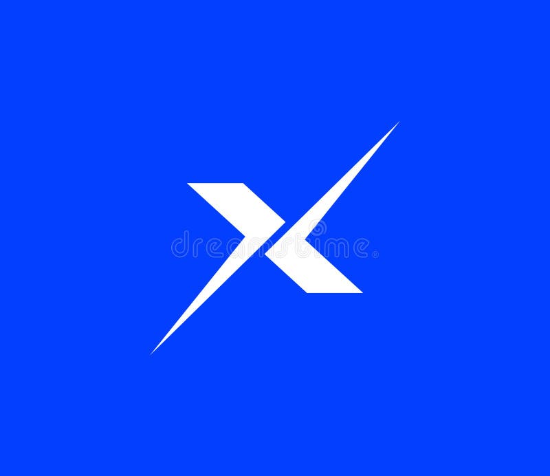 Letter X Logo - Expert Extreme Express Sign - Literal Symbol ...