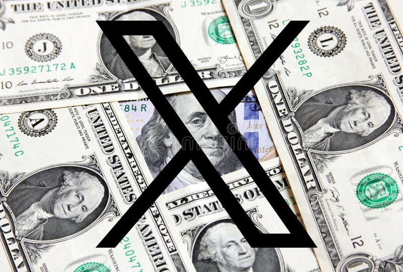 X logotipo de twitter foto de archivo editorial. Imagen de ilustrativo ...