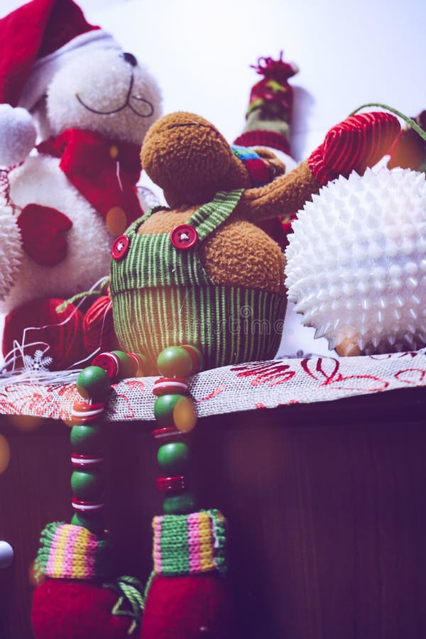 X-mas Decorations in Full Power Stock Photo - Image of decorations ...