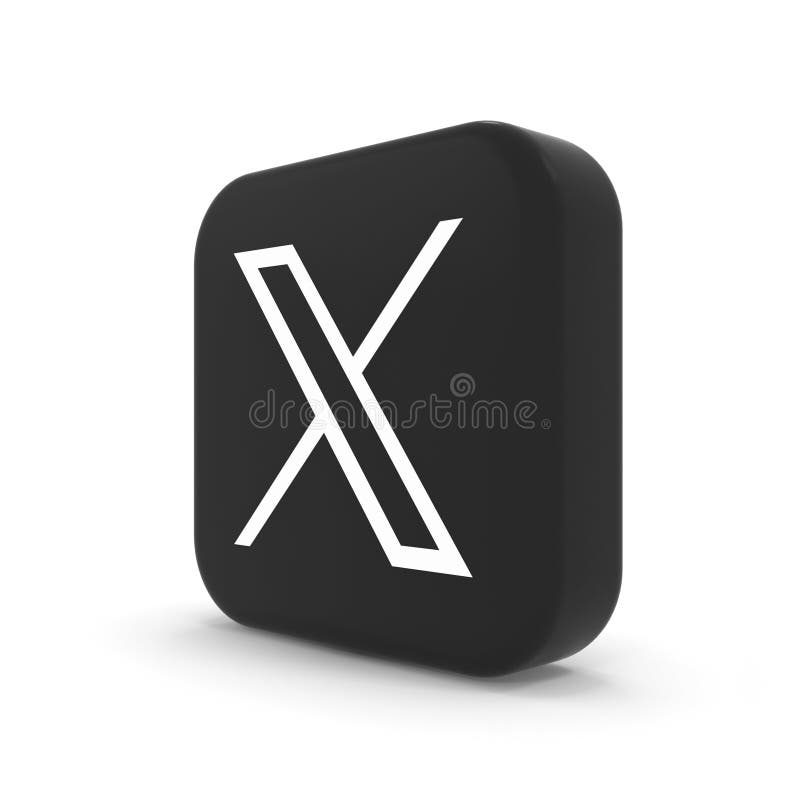 X New Logo Icon Twitter Rebranding Logo of Twitter Editorial Photo ...