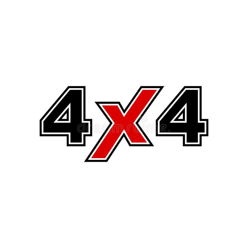 4x4 Logo Vector