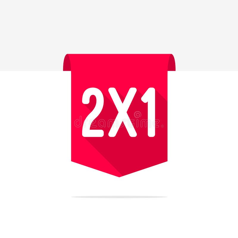 2x1 Ilustraciones Stock, Vectores, Y Clipart – (158 Ilustraciones Stock)