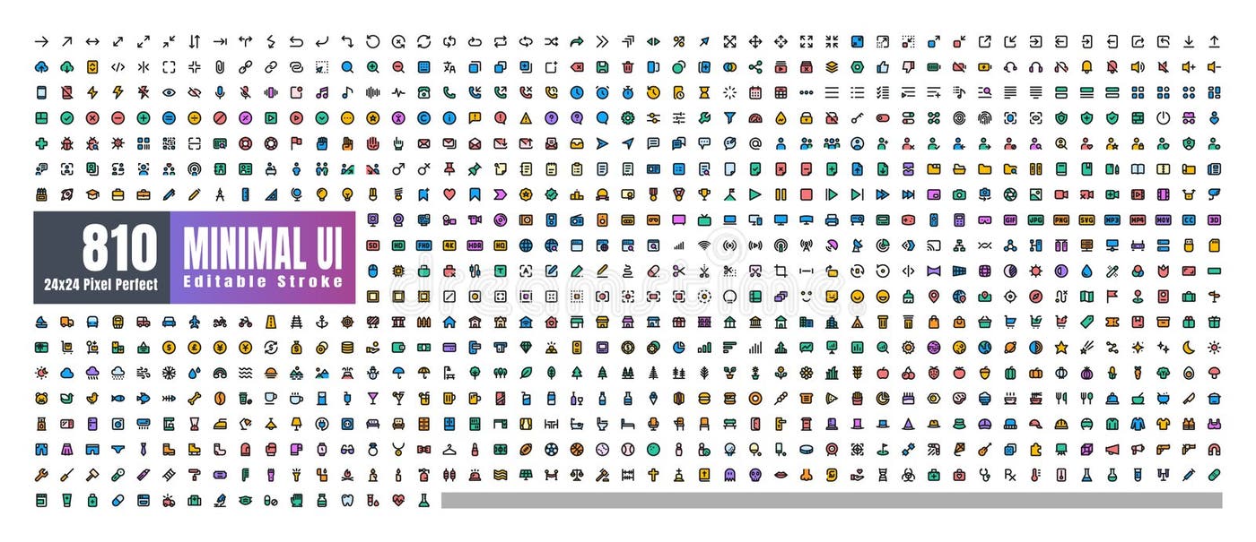 Document Icons 24x24 Pixel Stock Illustrations – 139 Document Icons ...