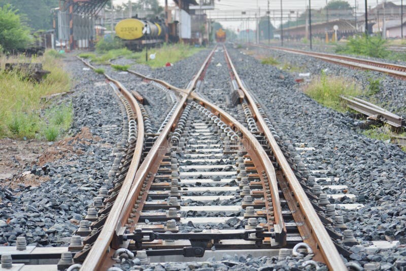 Railroad switch stock image. Image of network, journey - 79148275 Railroad switch stock image. Image of network, journey - 79148275