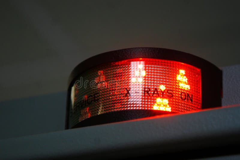 X-Ray Alert Light stock photo. Image of alert, machine - 67719874