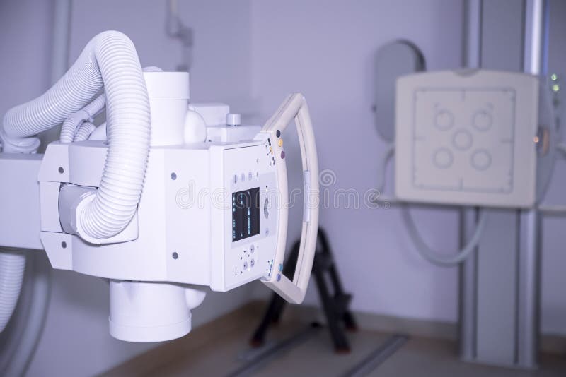 X-ray Apparatus in the Hospital Stock Photo - Image of medicine ...