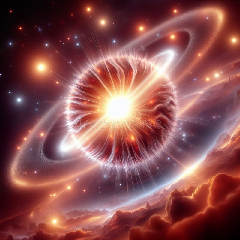 X Ray Binary Binary Star System that Emits X Rays Due To Accre Stock ...