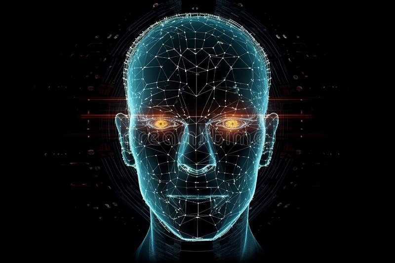 Human Brain with Skull. Generative AI. Stock Illustration ...