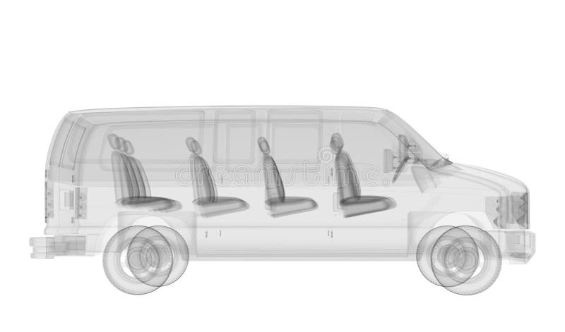 X-ray car isolated stock illustration. Illustration of xray - 185669835