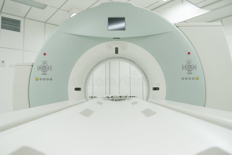 CT (Computed Tomography) Scanner in Hospital Stock Image - Image of ...