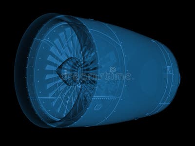 X ray jet engine stock illustration. Illustration of engine - 82138921
