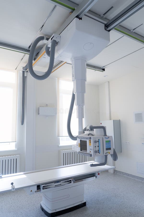 The X-ray Machine is in the Clinic Stock Image - Image of examination ...