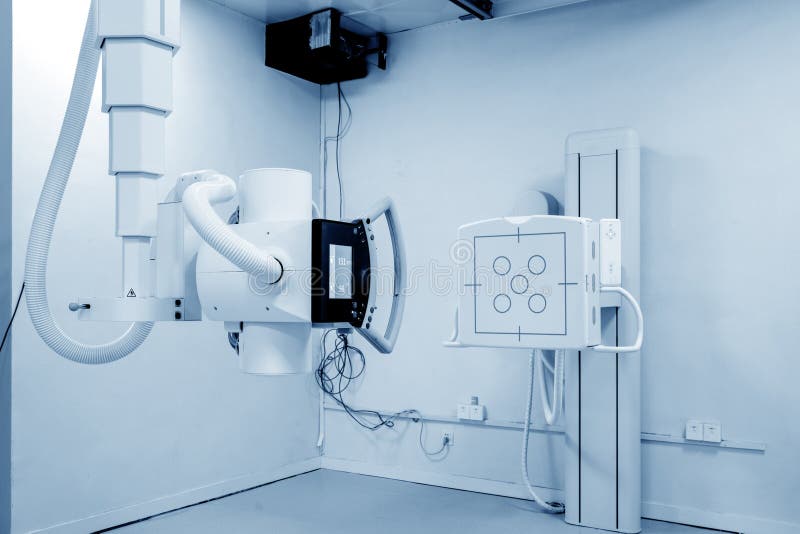 Hospital X-ray machine stock photo. Image of diagnostic - 156242214