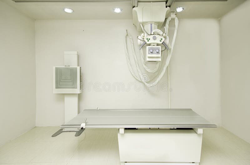 Hospital X-ray room stock photo. Image of test, room, hospital - 9724244