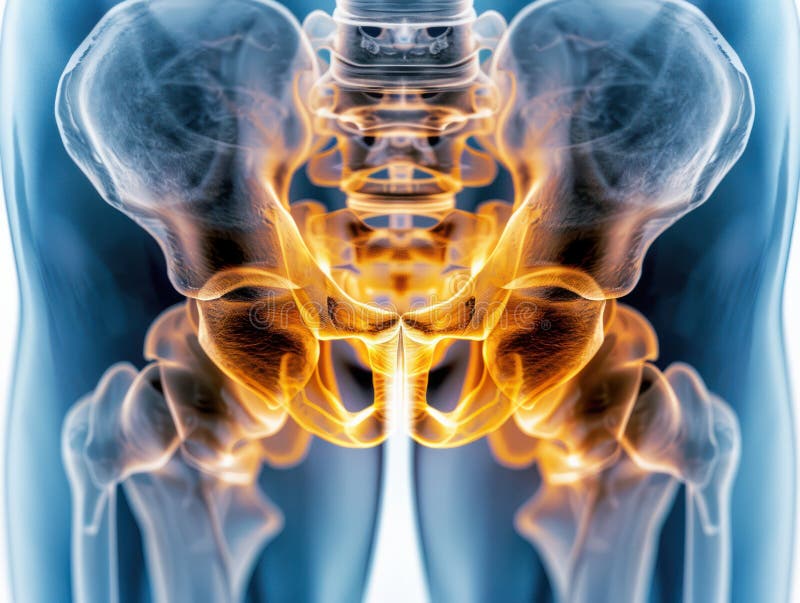 X-Ray of a Man Knee Showing Skeletal Health Assessment, a Comprehensive ...