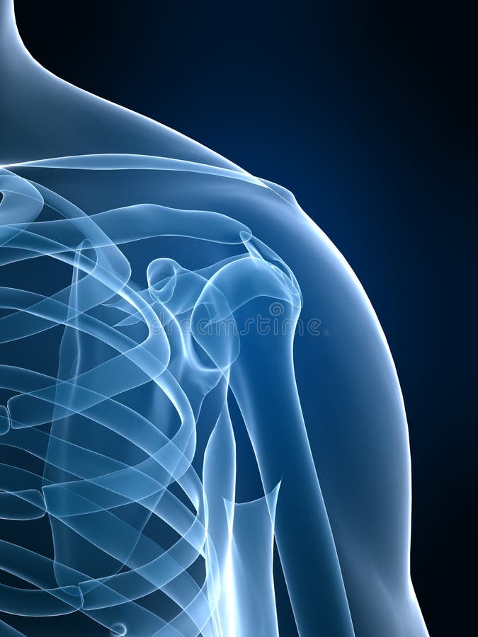 X-ray Shoulder Royalty Free Stock Photo - Image: 4145325