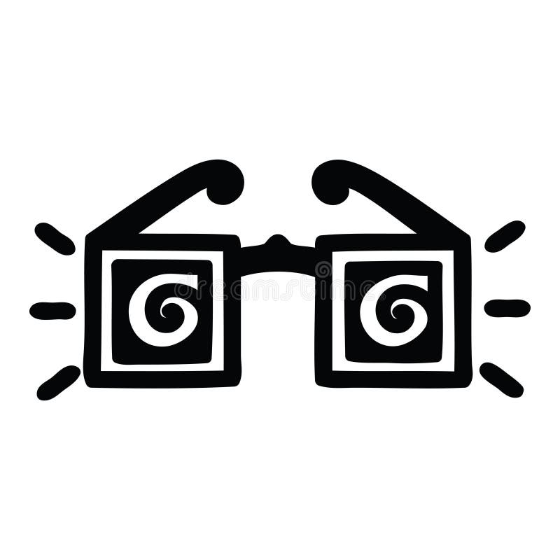 X ray specs icon stock vector. Illustration of clip - 147641758