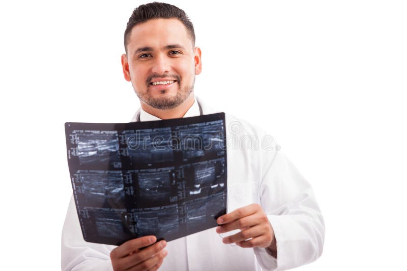 X-Ray technician at work stock photo. Image of stethoscope - 61522022