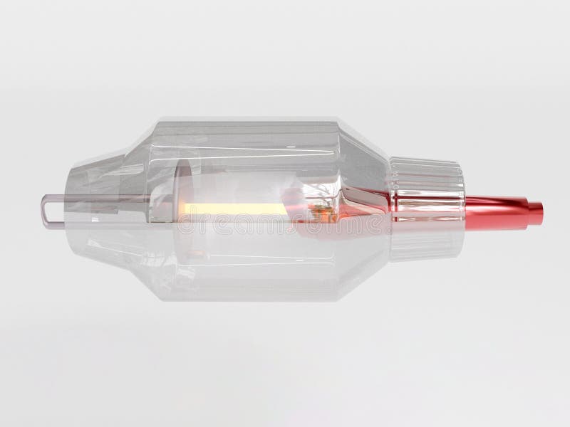 X-ray Tube 3D Rendering Image Stock Illustration - Illustration of ...